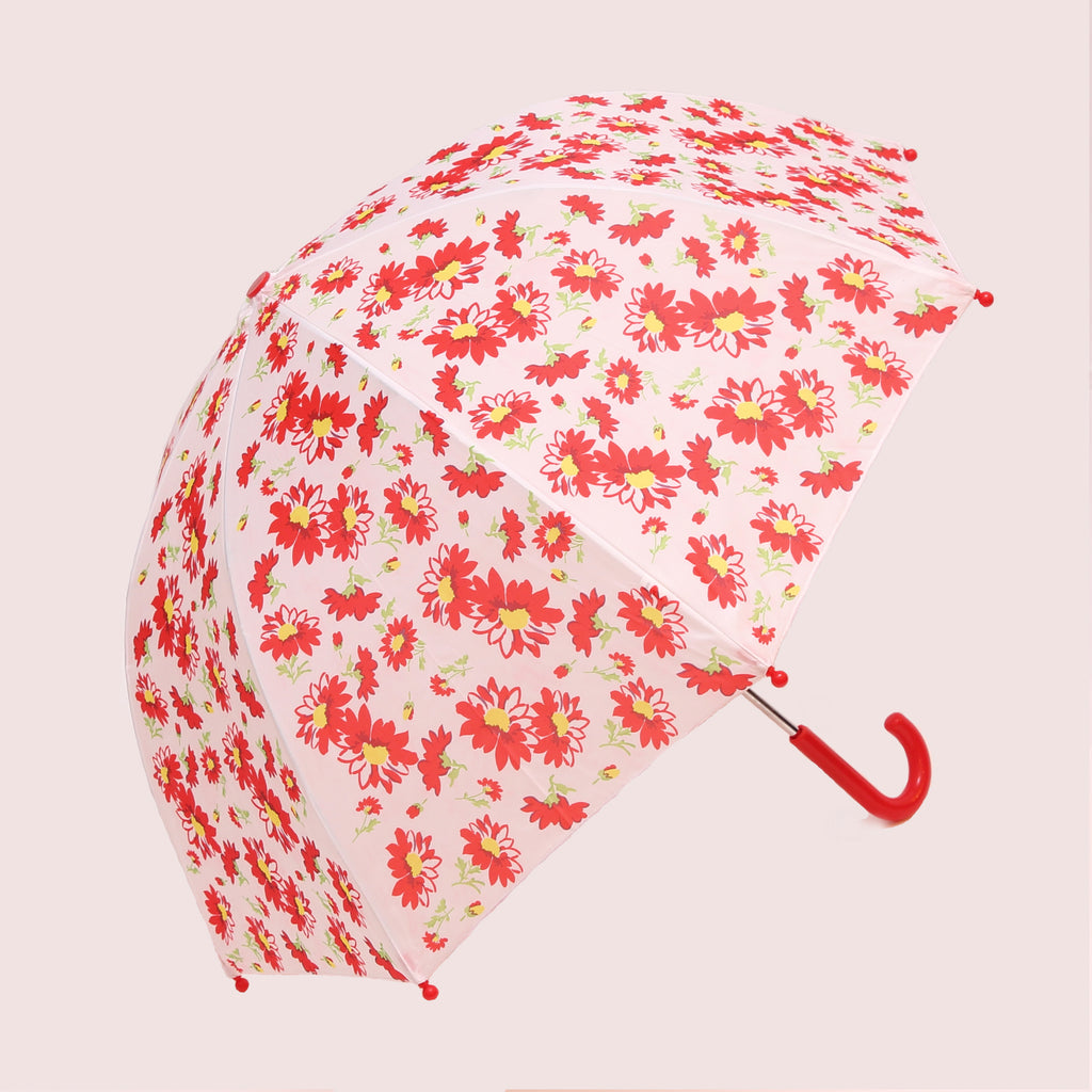 Red Flower Umbrella – Pluie Pluie